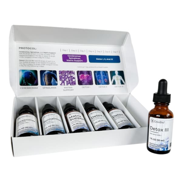 Bodhaya - Comprehensive Homeopathic Detox and Drainage Kit by DesBio